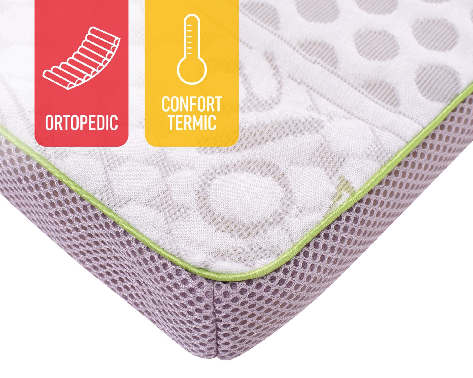 Topper Bedora Vienna Aloe Vera 7 zone 140×190 cm, memory cool gel ...